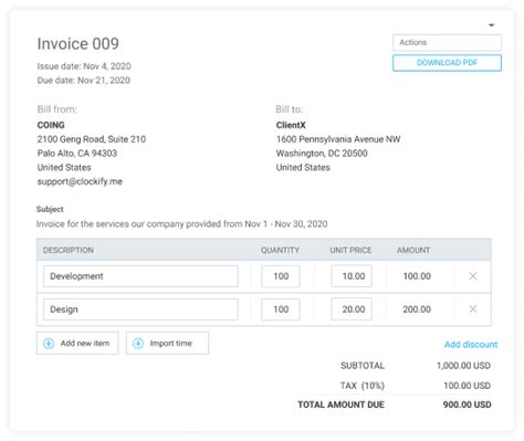 Clockify FREE Billable Hours Calculator