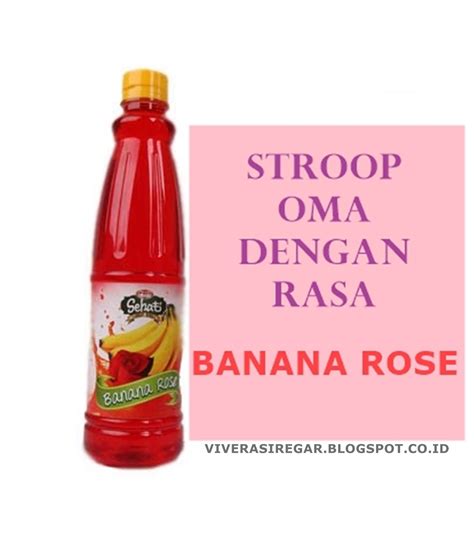 Vivera Stories Stroop Oma Dengan Rasa Banana Rose
