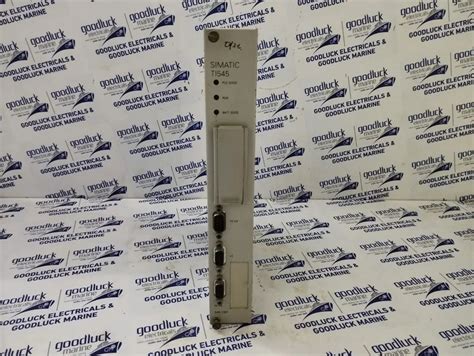 SIEMENS SIMATIC TI CPU MODULE At Best Price In Bhavnagar By Goodluck Electricals Goodluck