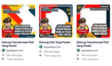 Polri Presisi Photo Frame Viral Digunakan Puluhan Ribu Warga Indonesia