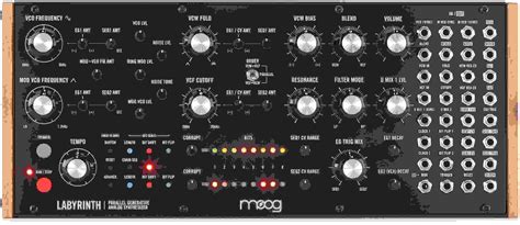Moog Labyrinth Semi Modular Parallel Generative Analog Synthesizer