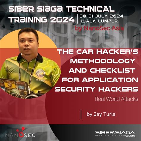 nanosec asia on linkedin carhacking sibersiaga24 training