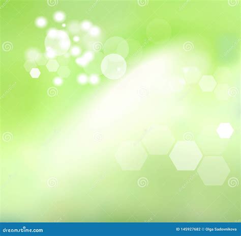 Abstract Soft Green Background Stock Vector Illustration Of Spring Abstract 145927682
