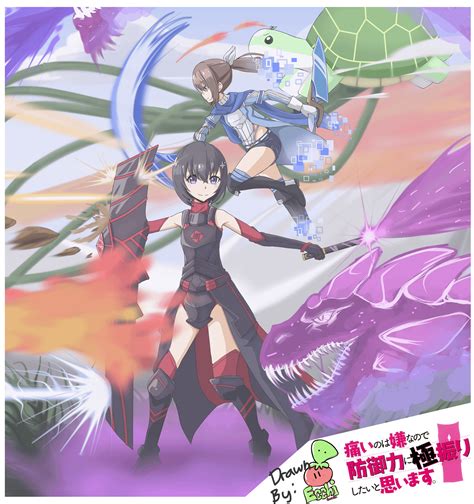 My Art Of Maple And Sally In A Battle Bofuri