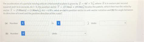 solved the acceleration of a particle moving only on a