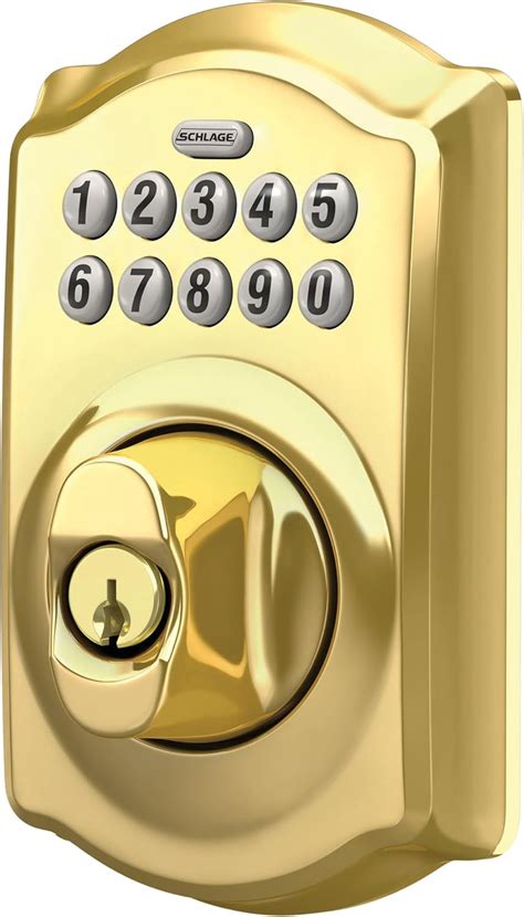 Schlage Be365 Camelot Keypad Deadbolt User Manual