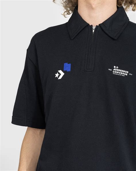 Converse X Ader Error Shapes Polo Converse Black Highsnobiety Shop