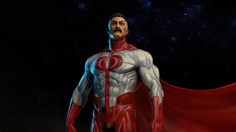 Omni Man Invincible Series K N Wallpaper Pc Desktop