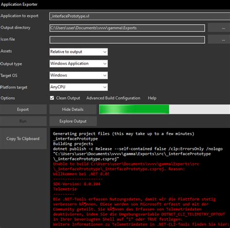 Export Failed Due To Telemetry Bug Forum