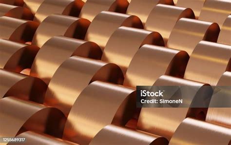 구리 롤의 창고 3d 일러스트레이션 구리에 대한 스톡 사진 및 기타 이미지 구리 금속 박판 공장 산업 건물 Istock