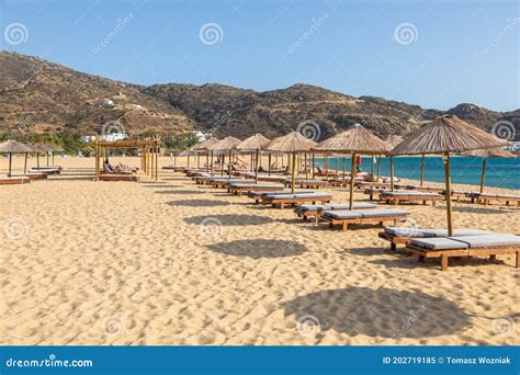 One Of The Most Popular Beach On Ios Mylopotas Beach Ios Greece