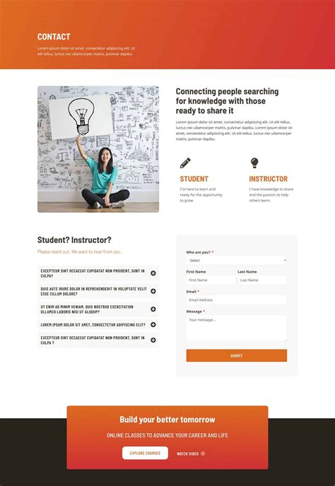 Contact Project Practice