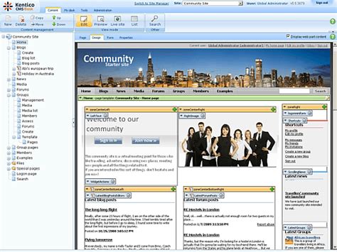 Kentico Cms For Aspnet An All In One Solution For Your Web Site And Now With Free Editon Too