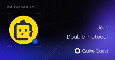 Join Double Protocol On Galxe Quest