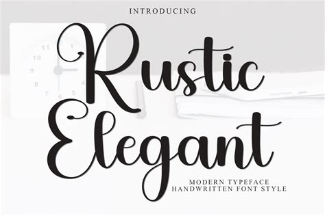 Rustic Elegant Font FreshTypeINK FontSpace