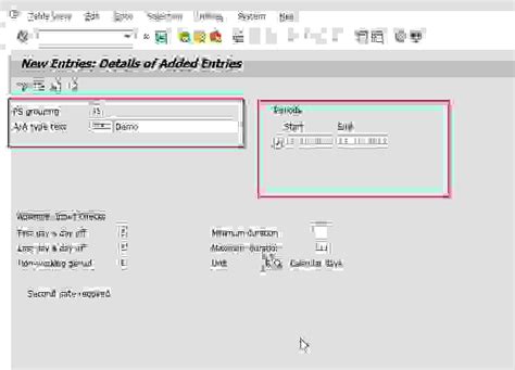 Define Absence Types In Sap