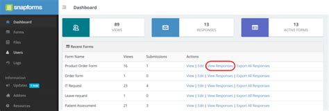 View Print And Download Individual Responses Snapforms Resources And Faqs