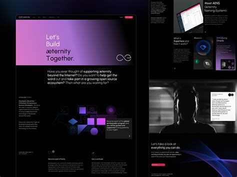 Open Source Blockchain Development Platform Website Inner Pages By Mel
