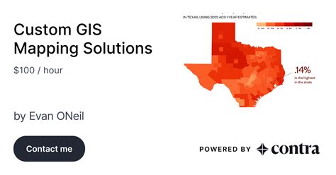 Custom Gis Mapping Solutions By Evan Oneil