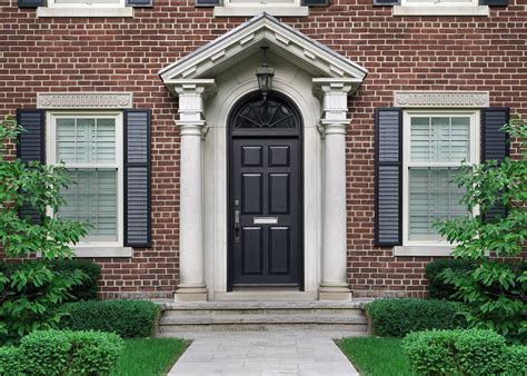 Brick House Front Entrance