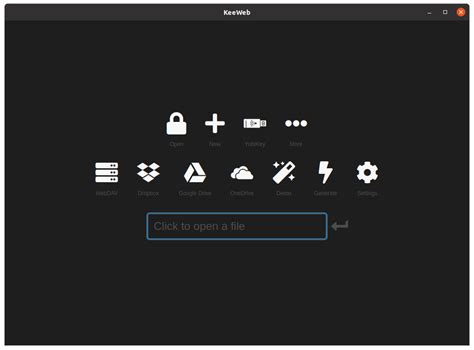 Keeweb Desktop Password Manager On Ubuntu Ezone