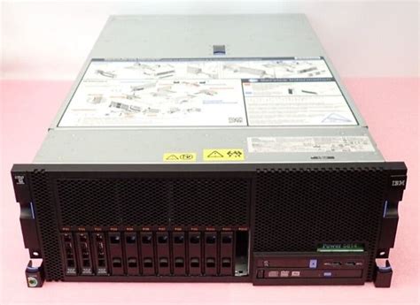 Ibm Power S814 8286 41a 1x Power8 Cpu 384gb Ram 12x 2 5 Bay 4u Server