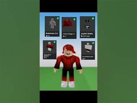 Roblox Avatar Ideas With Crimson Shaggy 20 Roblox Capcut Youtube