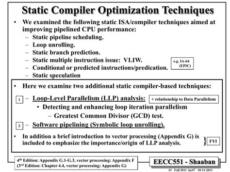 Loop Carried Data Dependence