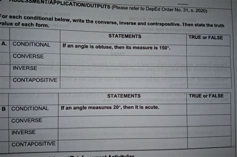 Solved Ssment Application Outputs Please Refer To Deped Order No 31 S 2020 Or Each