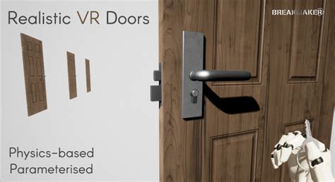 Realistic Vr Doors Physics Based And Parameterised In Blueprints Ue Marketplace