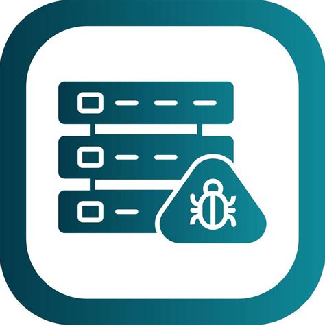 Database Bug Glyph Gradient Corner Icon 44220355 Vector Art At Vecteezy