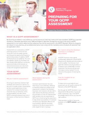 Fillable Online YOUR QCPP Fax Email Print PdfFiller