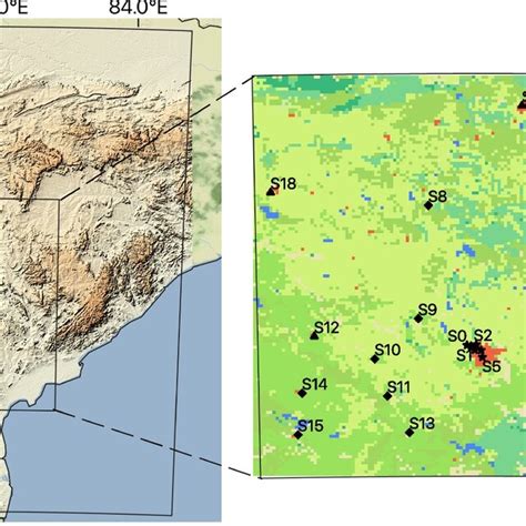 Two Nested Domains 1 And 2 Having 25 And 5 Km Spatial Resolutions
