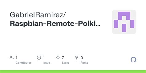 github gabrielramirez raspbian remote polkit fullaccess