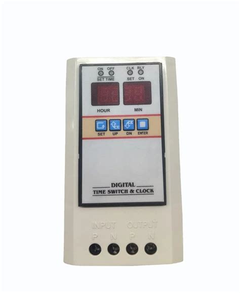 Digital Time Switch Clock For Steet Light Controler At ₹ 1850 Piece Ahmedabad Id 15667404162