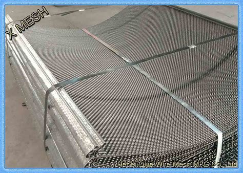 45 Steel Flat Top Woven Wire Screen 65mn Steel Woven Wire Cloth