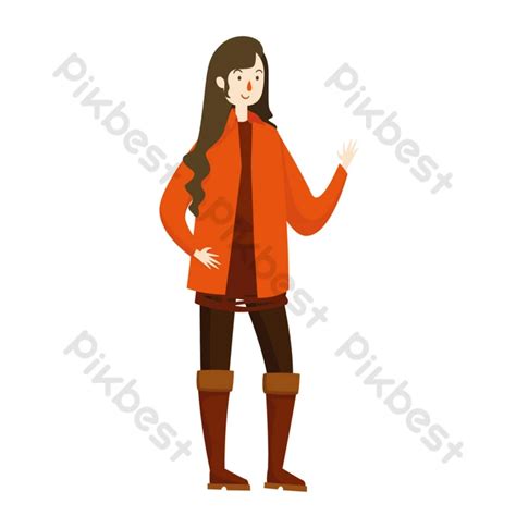 벡터 일러스트 레이 션 귀여운 소녀 일러스트 Png Ai 무료 다운로드 Pikbest