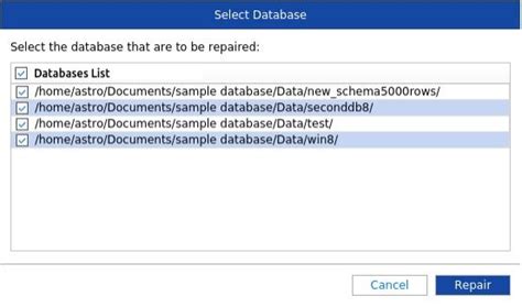 Cómo reparar una base de datos MySQL en Linux