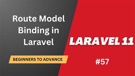 57 Route Model Binding In Laravel Hadayat Niazi Youtube