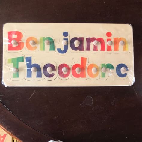 Second Benjamin Theodore With Knobs Kiwi Made Toys