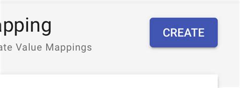 Creating A Value Mapping Dx2 Documentation