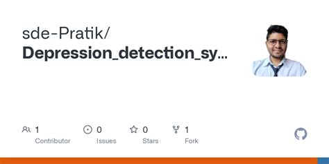 Github Sde Pratikdepressiondetectionsystemusingmachinelearning