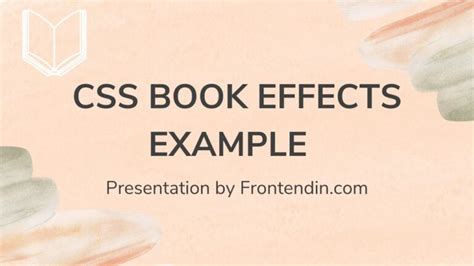 40 Css Book Effects To Practice Your Css3 Skills