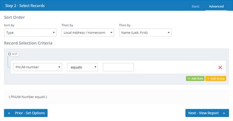 Selecting Records For Patron Reports Using Surpass Cloud