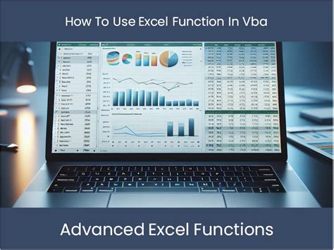 Excel Tutorial How To Use Excel Function In Vba