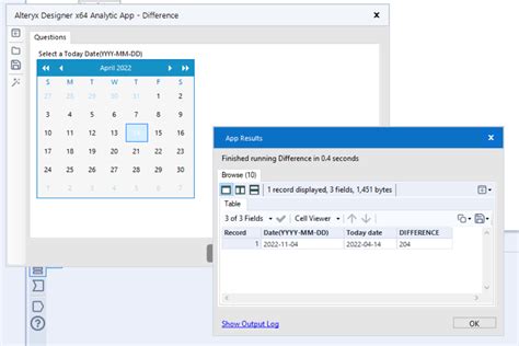 Solved How A User Can Select A Date Using The Calendar In Alteryx