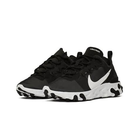 Nike W React Element 55 Trainers Black Dressinn