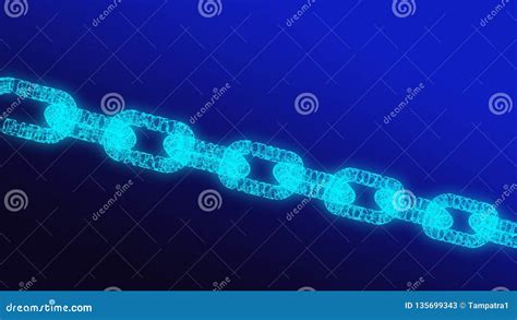 Digital Data And Network Connection Structure Of Illuminated Blockchain