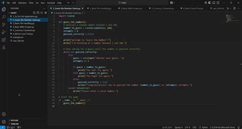 Dhanush Sivaraman On Linkedin Python Guessthenumber Gamedevelopment