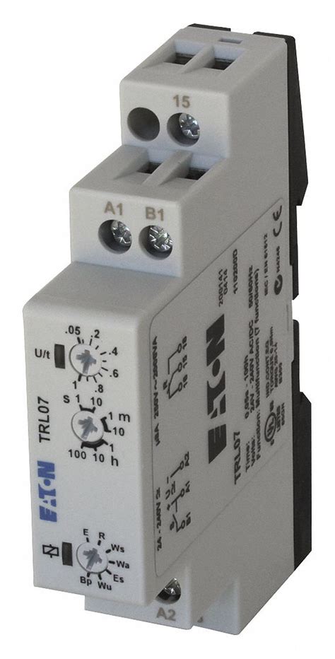eaton multi function time delay relay 8 pins relay rotary dip
